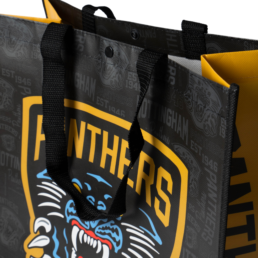 Large Reusable Tote Bag – Nottingham Panthers
